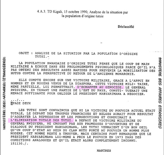 Memoire Online - Rwanda, un génocide colonial, politique et médiatique ...